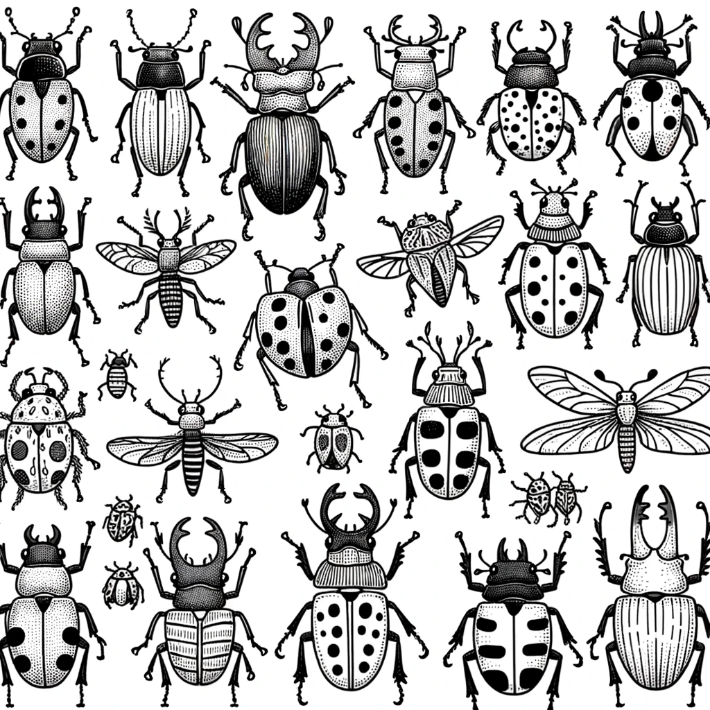 Beetle Bugs Coloring Page : Coloring for Kids – Smart, Creative, and Fun
